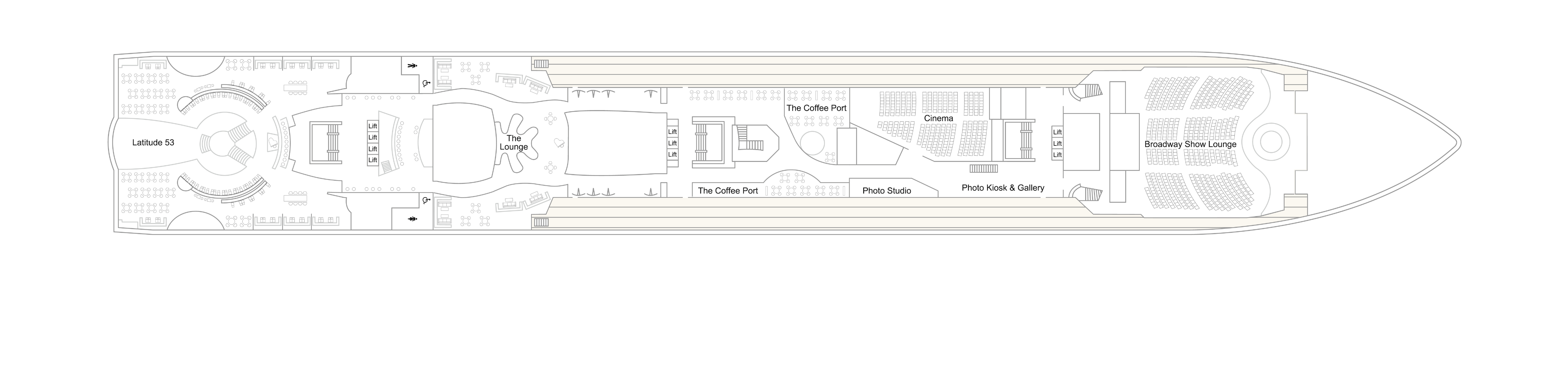 Marella Explorer Deck Plans | CruiseInd