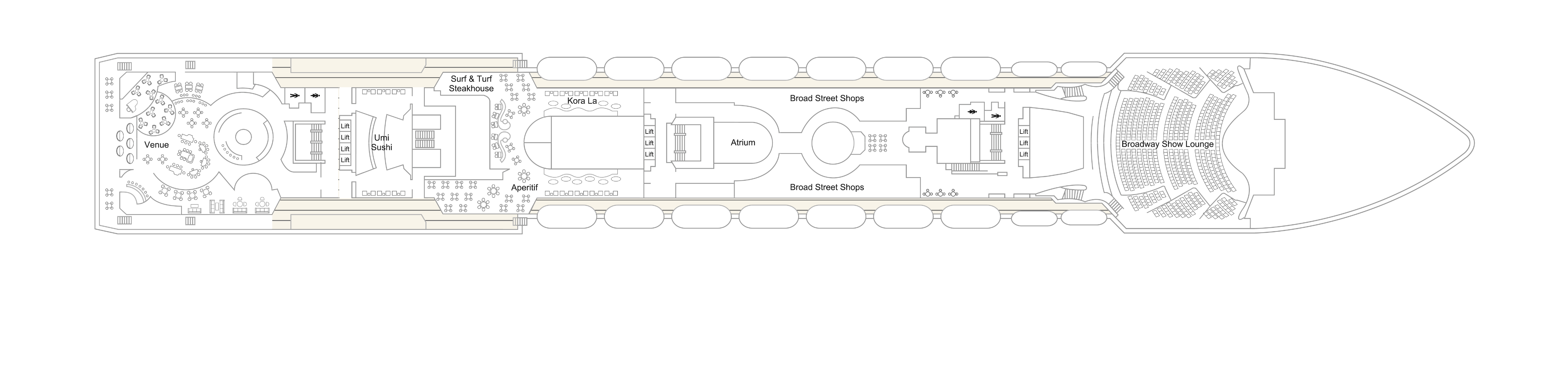 Marella Explorer Deck Plans | CruiseInd