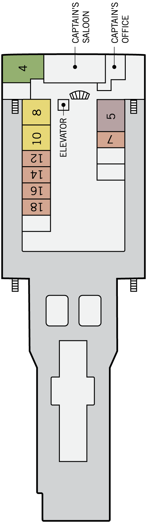 50 Years of Victory [50 Let Pobedy/50 лет Победы] Deck Plans | CruiseInd
