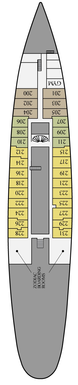 Ocean Adventurer Deck Plans | CruiseInd