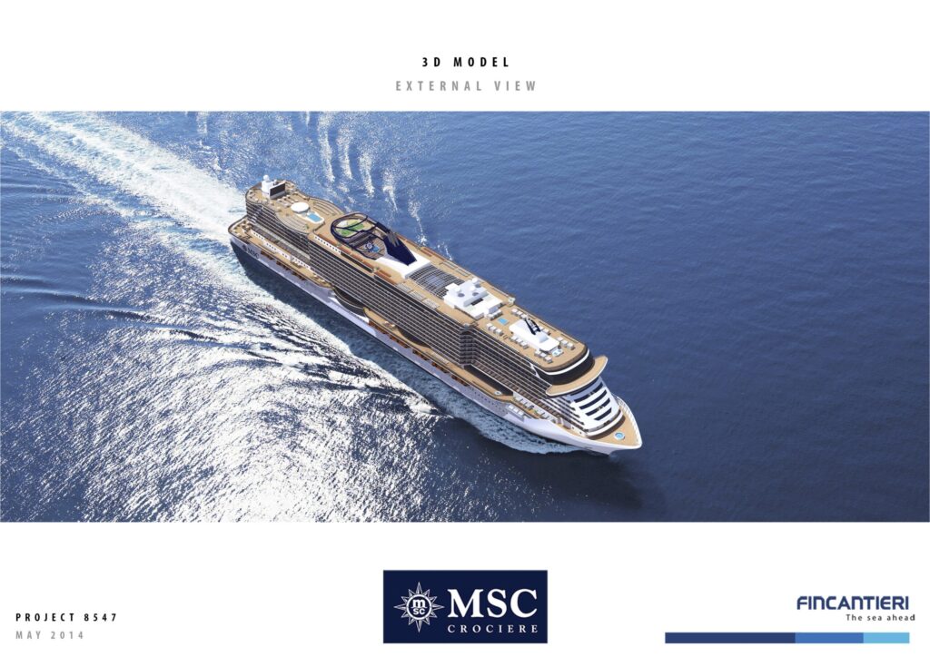4K Video and Photos of MSC Seaside Construction | CruiseInd